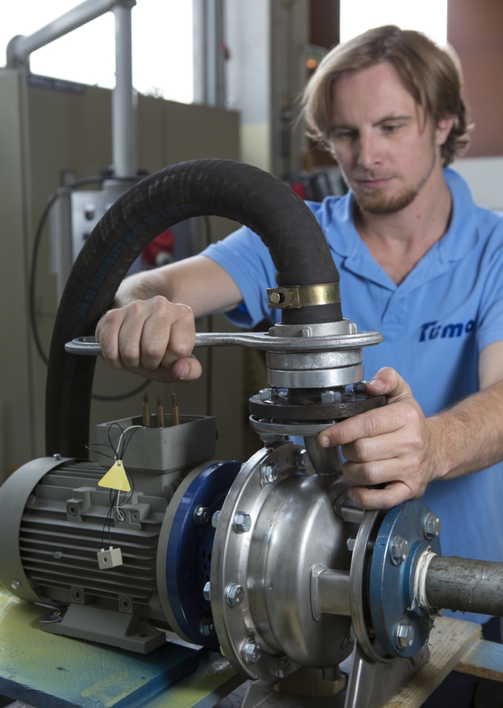 Pumpenreparatur und "Feel Good Pumpenservice" - TUMA Pumpen