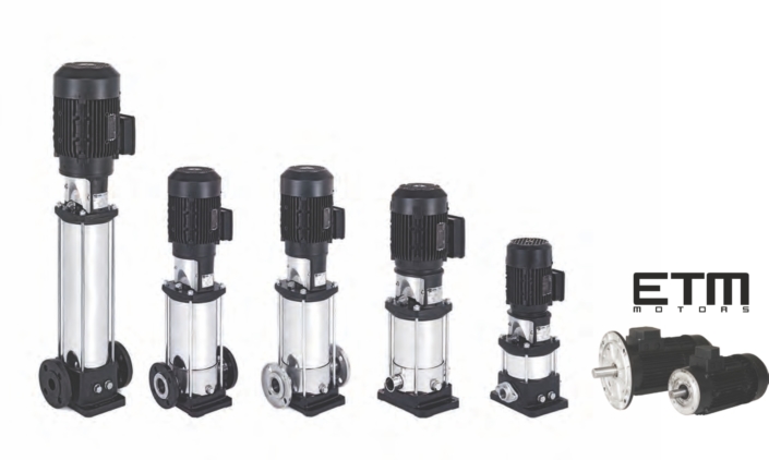 Vertical in-line centrifugal pumps - TUMA Pumpen